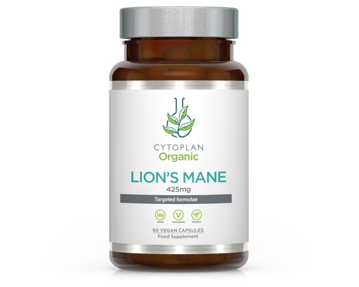 Organic Lion's Mane Mushroom Powder Capsules - Nootropics